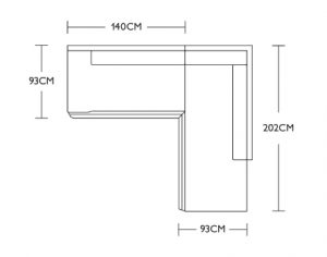 dimensiones-sala-roma | Alamo Muebles