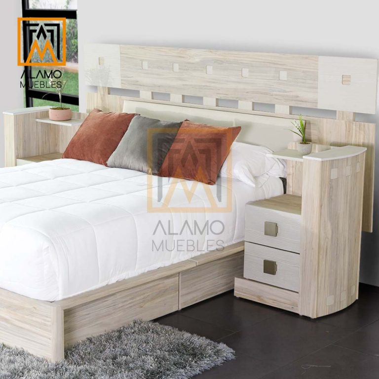 Recámara Kenia Queen Ambrossia 6 Piezas | Alamo Muebles