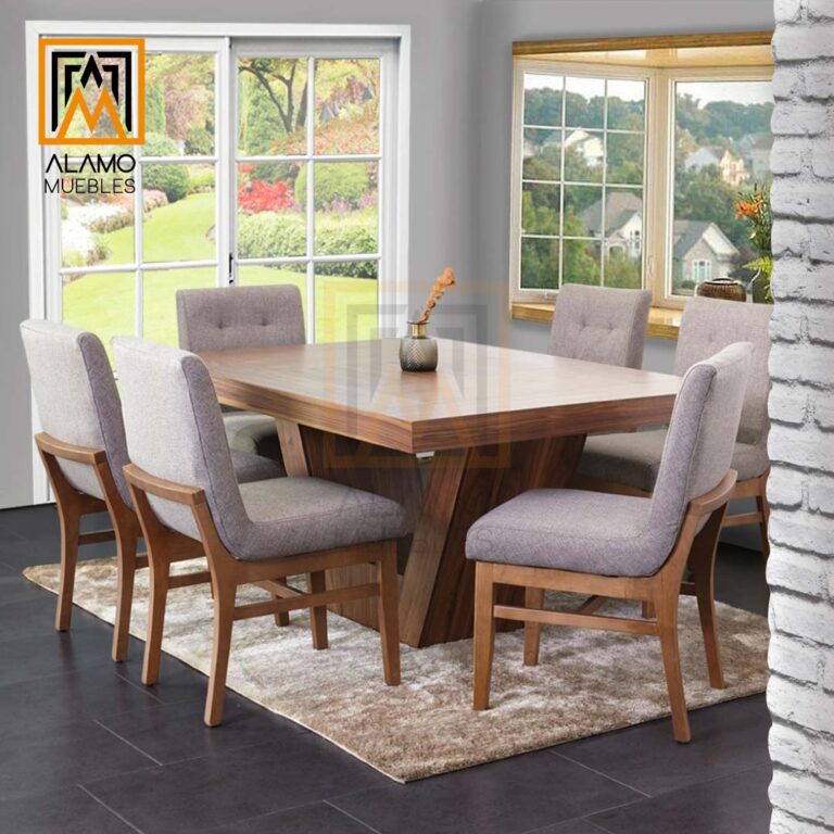Comedor Madison con 6 sillas Madison | Alamo Muebles