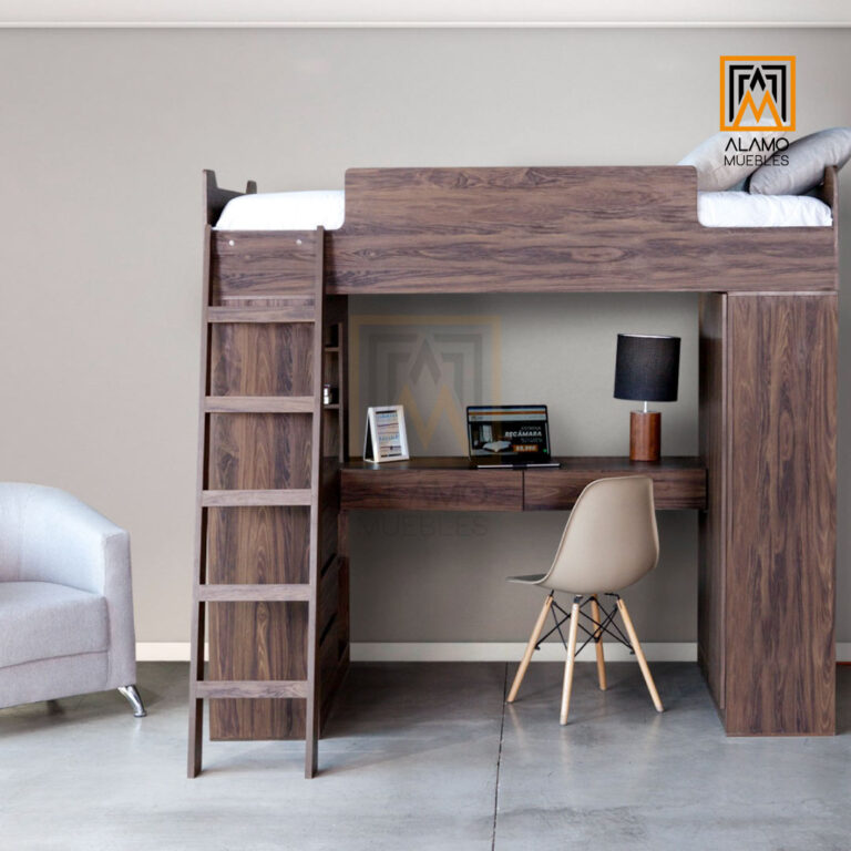 Litera Studio Nogal | Alamo Muebles