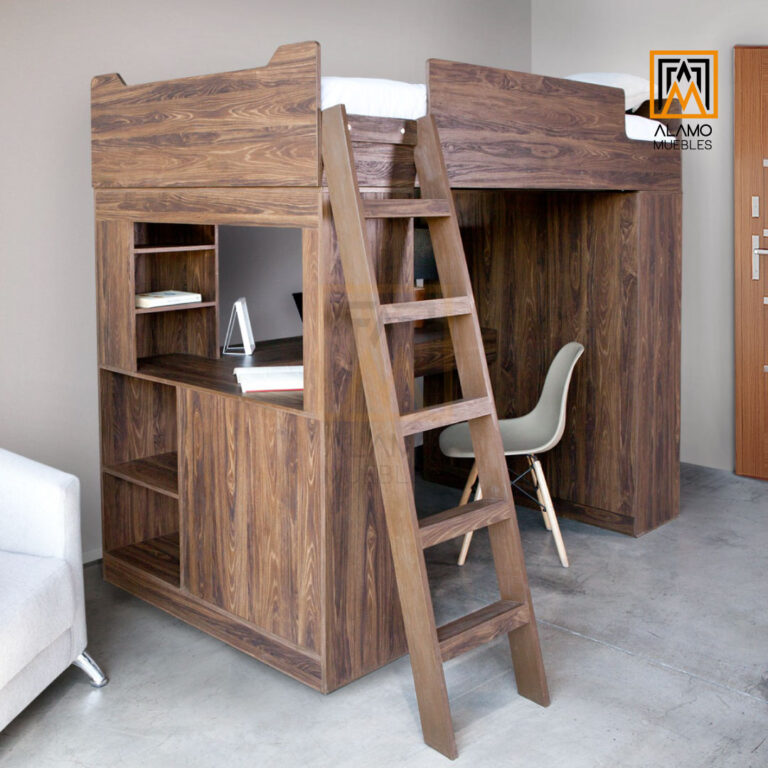 Litera Studio Nogal | Alamo Muebles